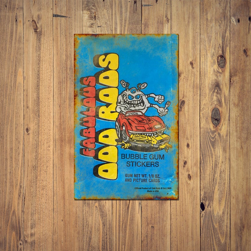Fabulous Odd Rods Metal Sign | Official Odd Rods
