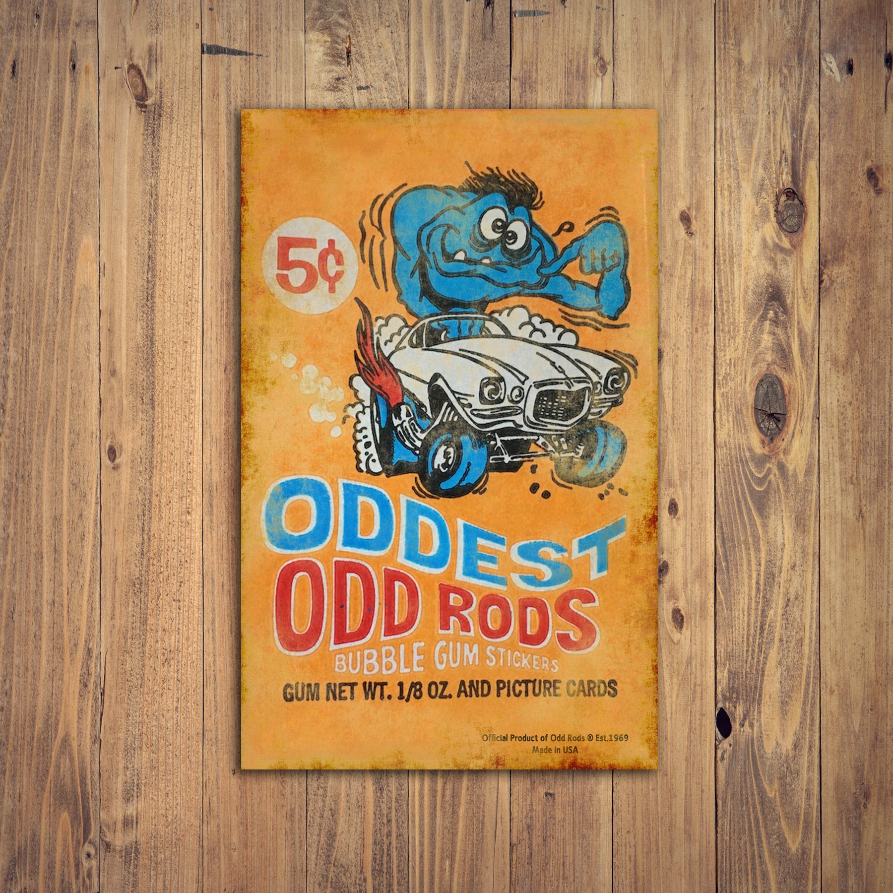 Oddest Odd Rods Metal Sign | Official Odd Rods